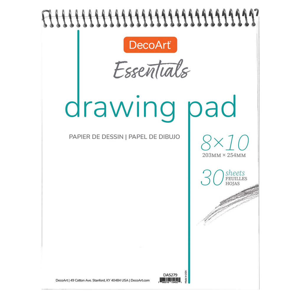 Spiral Bound Drawing Pad 8X10
